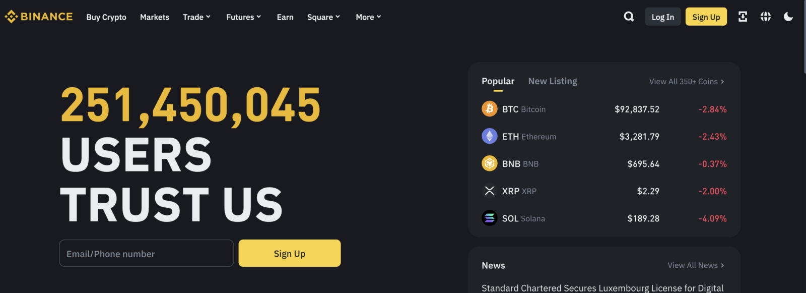 Binance Submit Press Release Services - Flexe.io